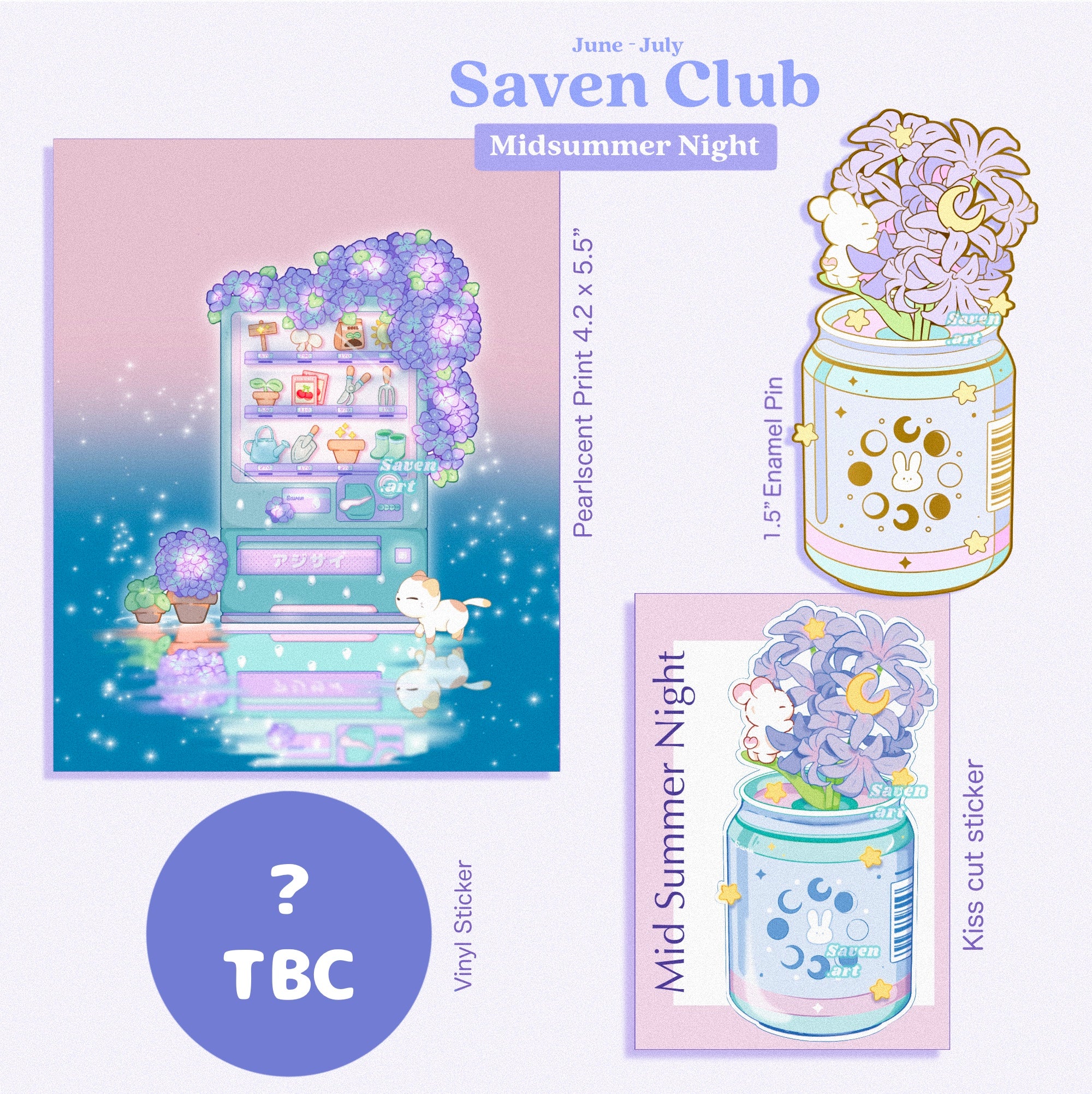Mailing Schedule and June-July Theme! – saven.art