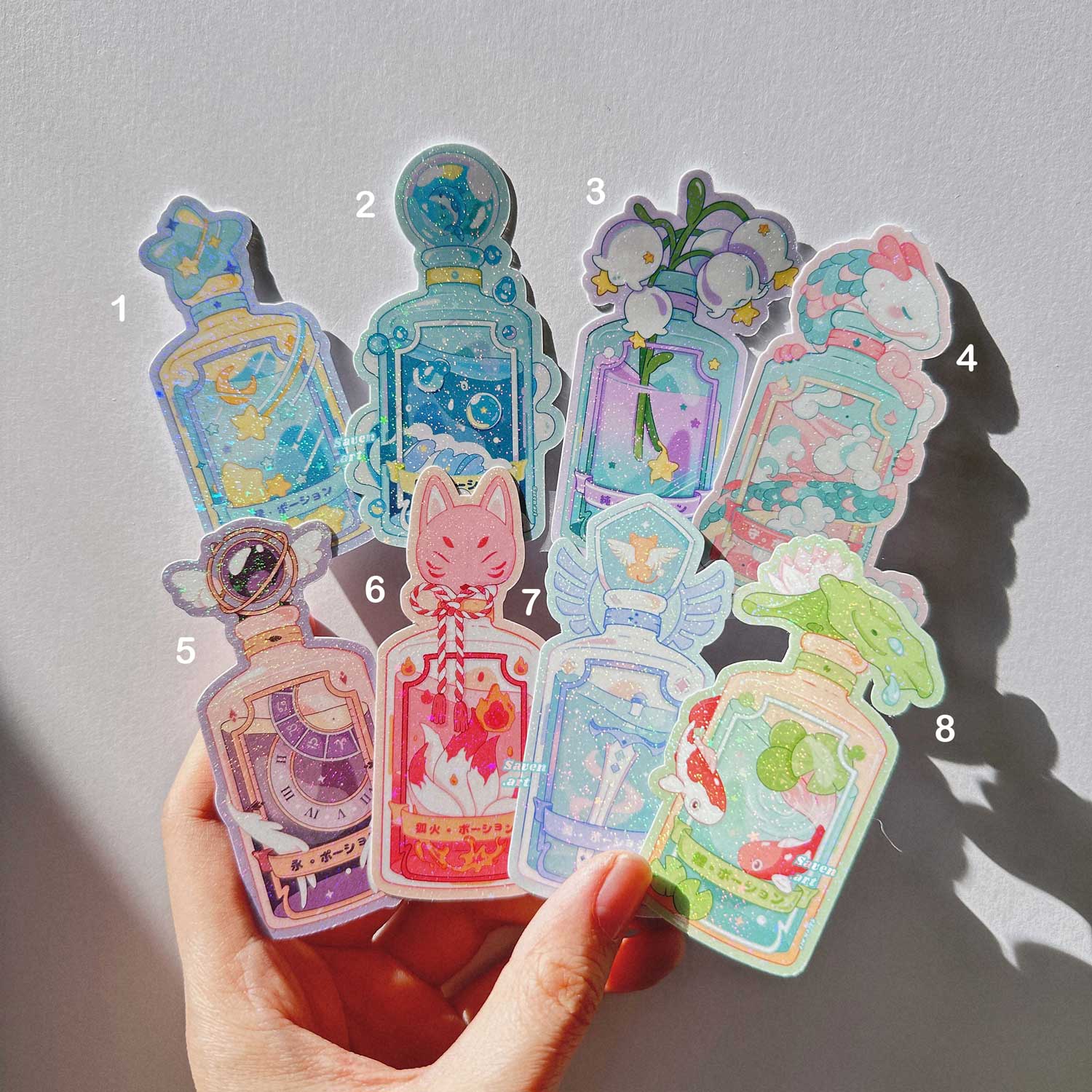 Stickers: 2.0 Enchanted Potions – saven.art
